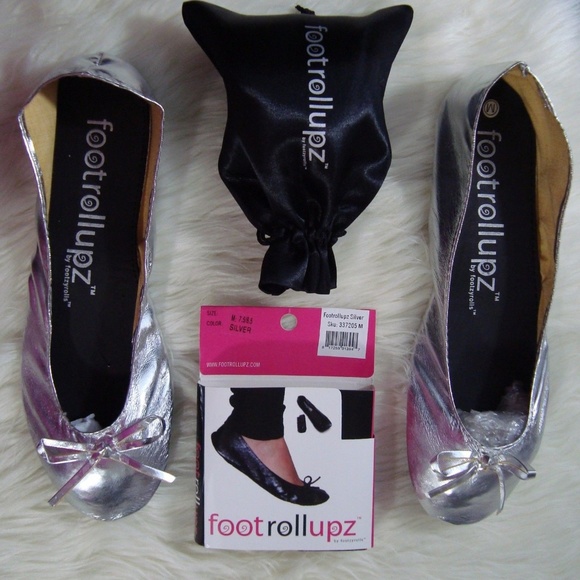 Shoes | Nwot Footrollupz Foldable Flats Lightweight | Poshmark